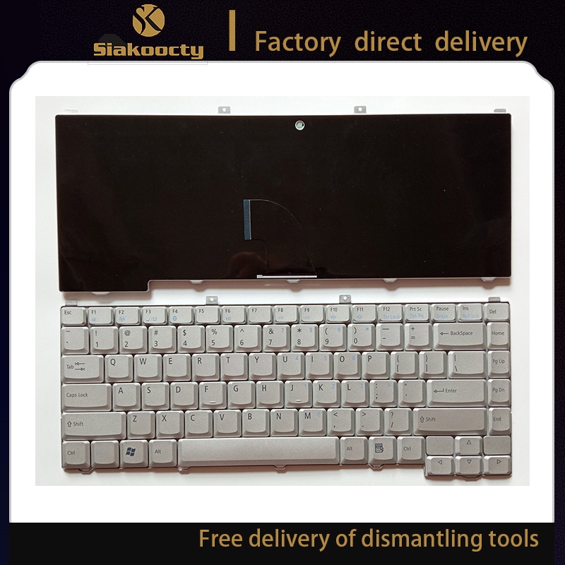 for NEC E2000 E3100 VA18 E680 E6200 P440 US silver keyboard | Lazada PH
