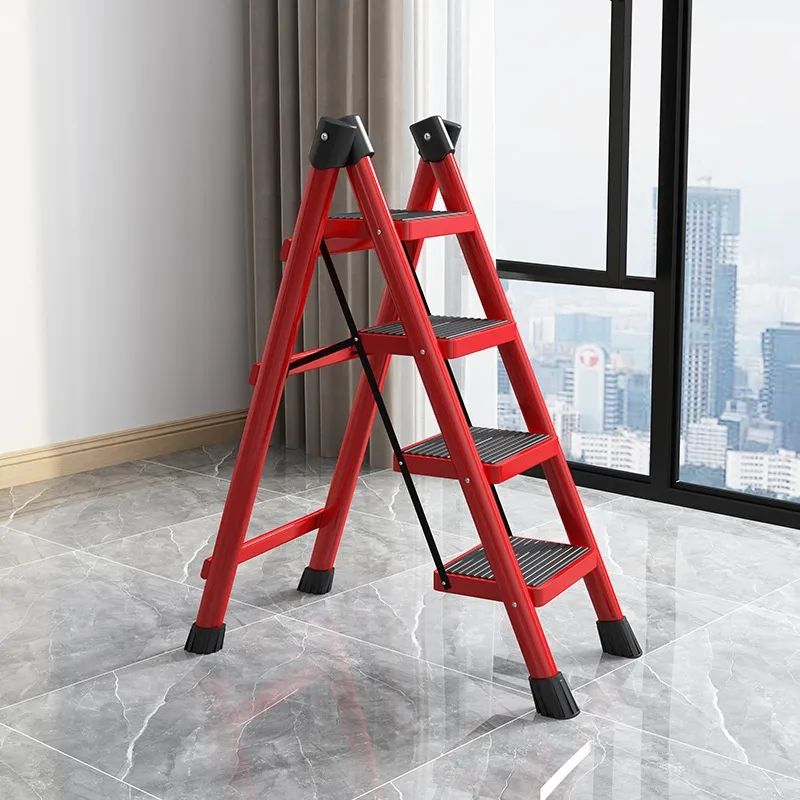 JYL 3/4/5 Layer Non-slip Folding Ladder Chair Carbon Steel High Stool ...