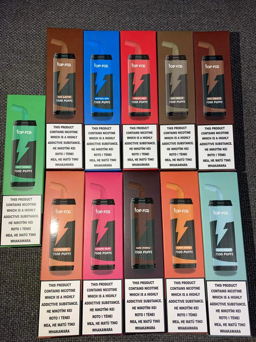 TOPFOG 7500 PUFFS DISPOSABLE LEGIT | Lazada PH