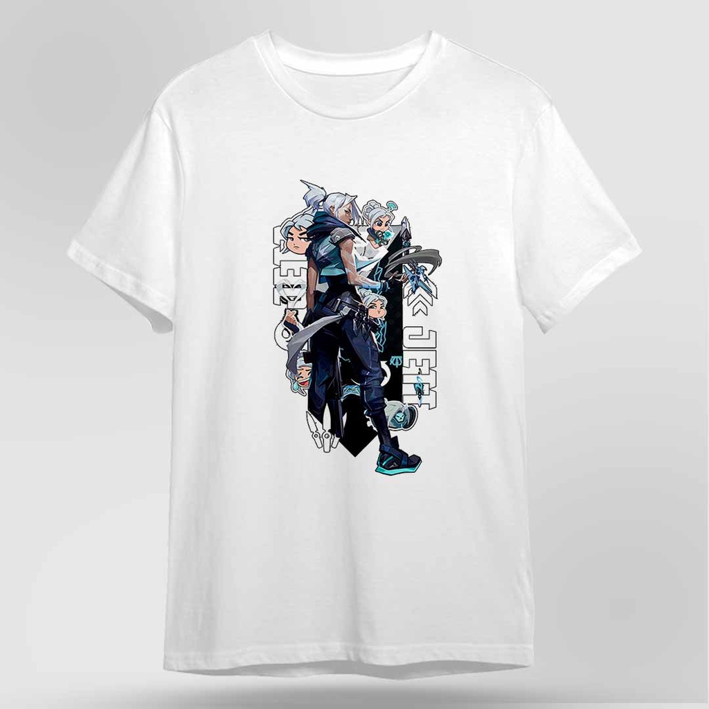Dtf Game Valorant JETT T-shirt / T-shirt | Lazada.co.th