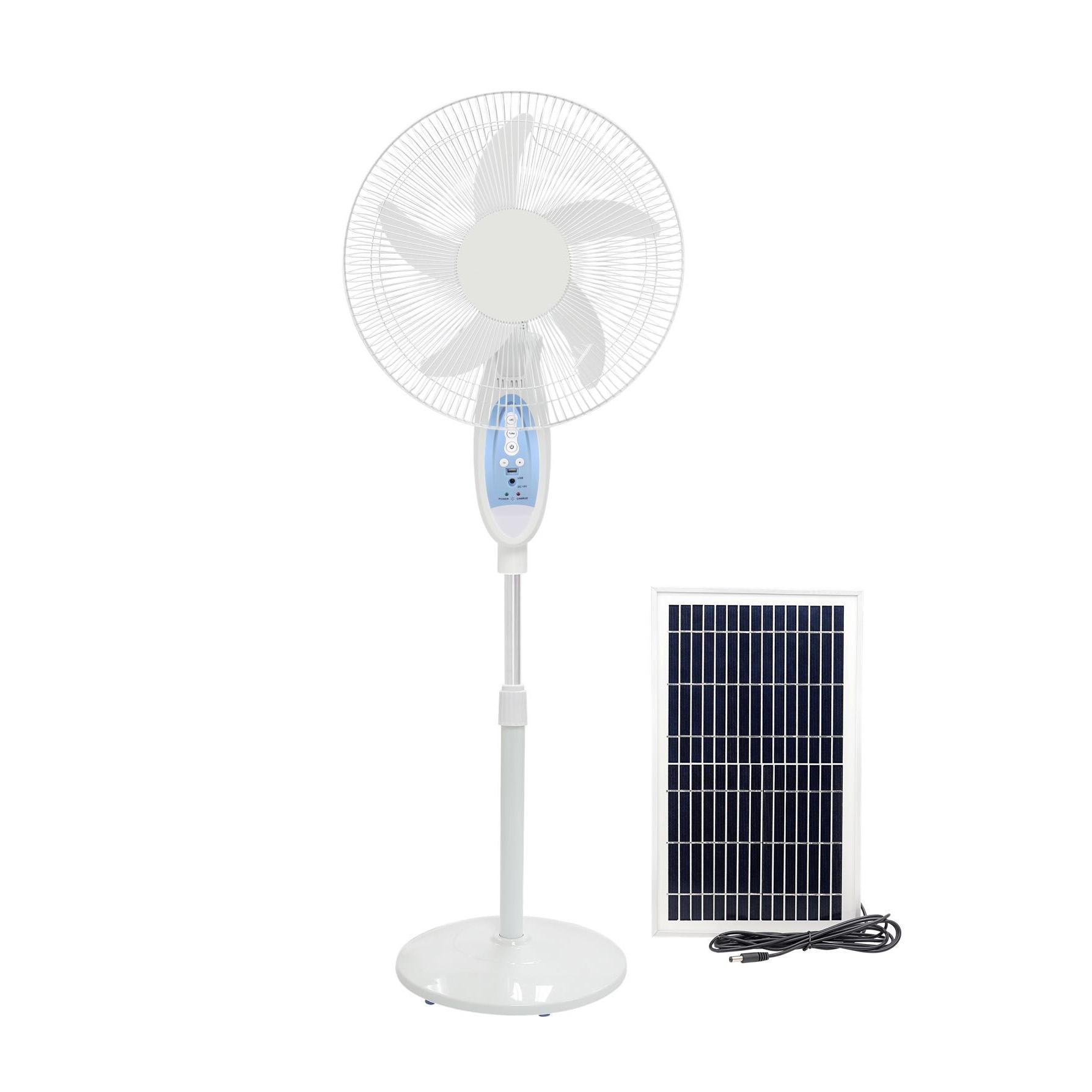 Outdoor Solar Fan With Light at Isla Darwin blog