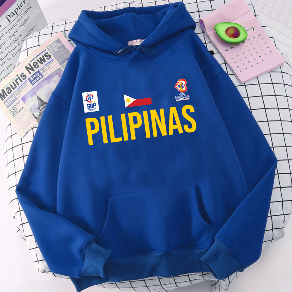 Gilas Pilipinas Team Hoodie Jacket Uniform for Fans Cotton Fabric ...