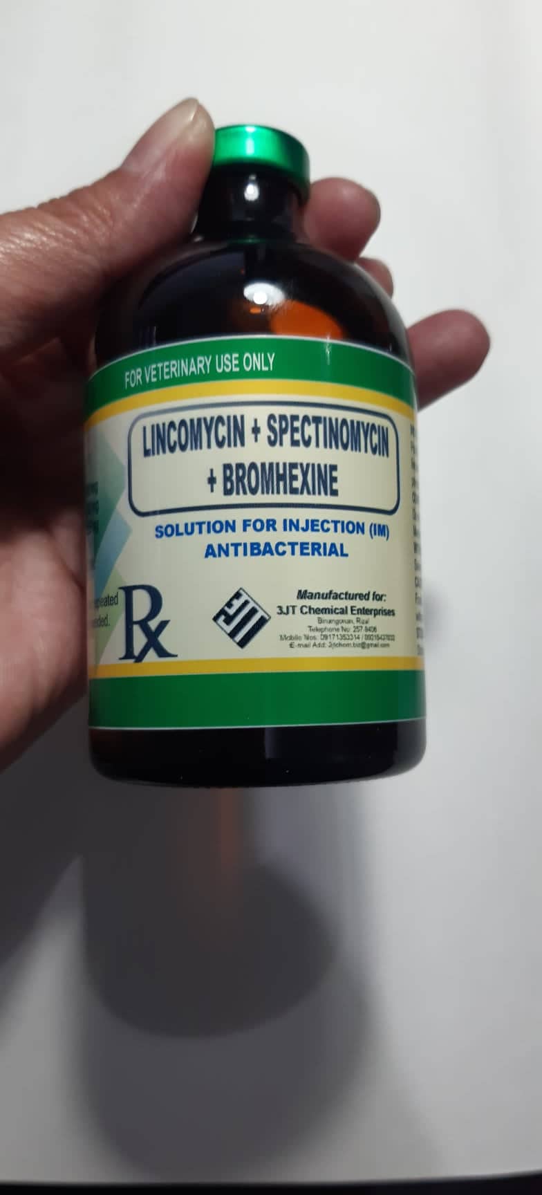 LINCO+SPECTINO+BROM SOLUTION FOR INJECTION (IM) ANTIBACTERIAL FOR ...