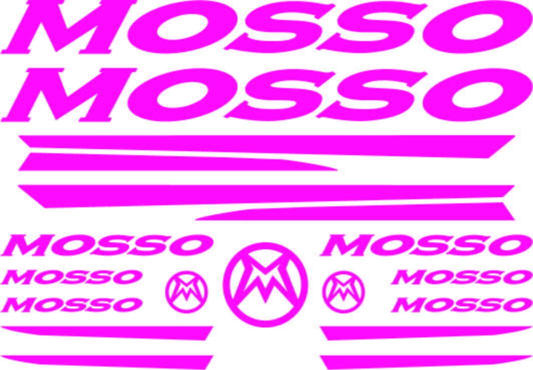 Mosso Bike Frame Decals | Lazada PH