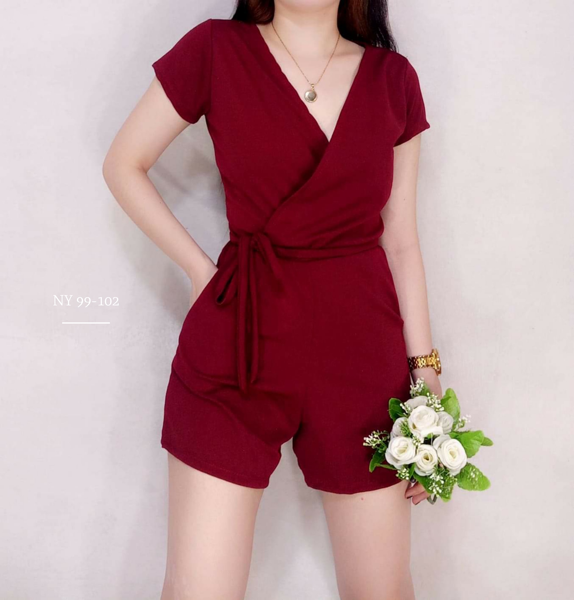 JAS Faith Overlap Romper | Lazada PH