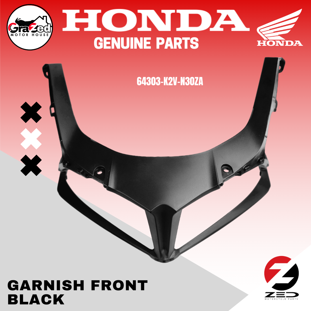 HONDA CLICK V3 HEADLIGHT FRONT GARNISH (64303-K2V-N30ZA) | Lazada PH