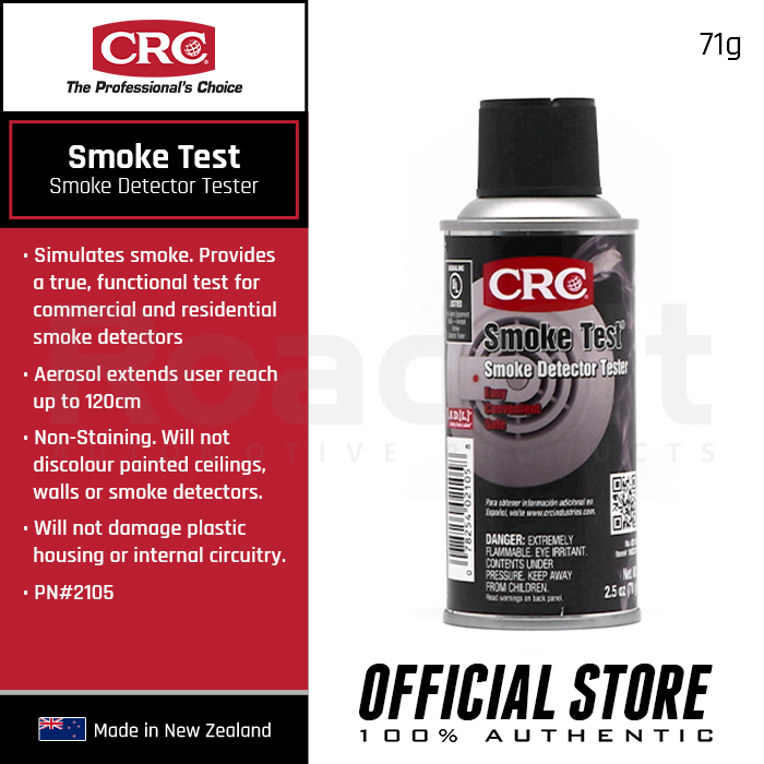 CRC Smoke Test Smoke Detector Tester, 1 PIece, 71g, 2105 | Lazada PH