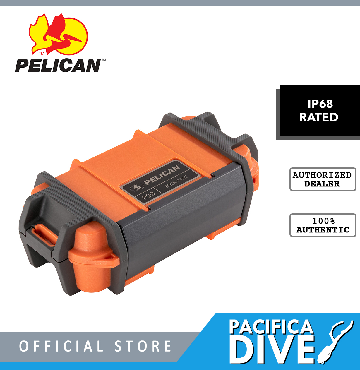 PELICAN, R20 Personal Utility Ruck Case, Orange | Lazada PH