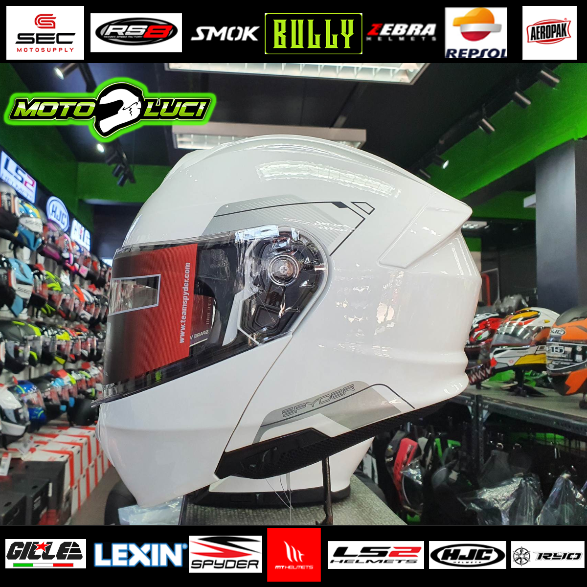 Spyder Modular Helmet with Dual Visor Force PD S0 V2 | Lazada PH