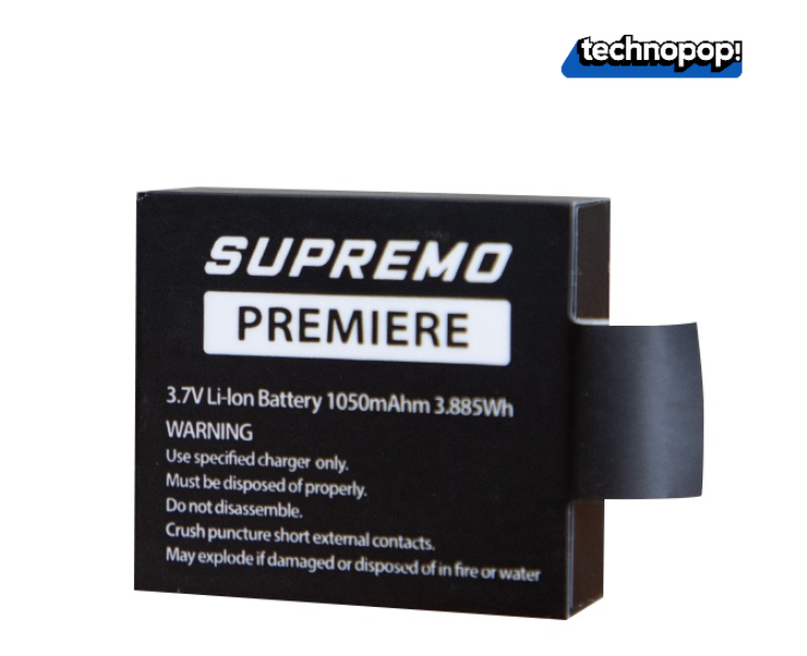 SUPREMO Premiere Rechargeable 1050mAh Battery - Technopop PH | Lazada PH
