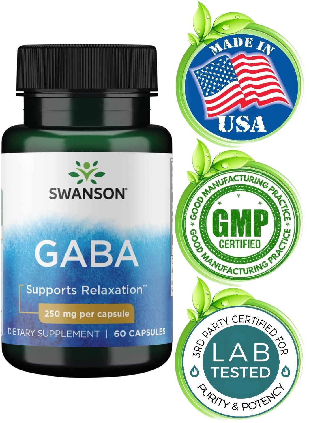 GABA Clinical Purity & Potency Enhanced Absorption Amino Acid ...