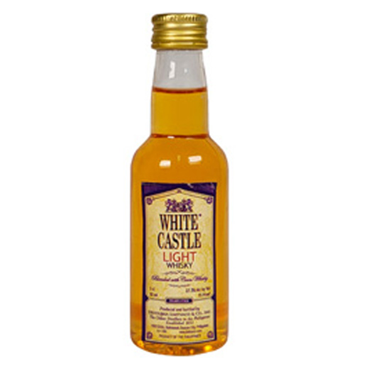 White Castle Light Whisky Miniature 50ml. | Lazada PH