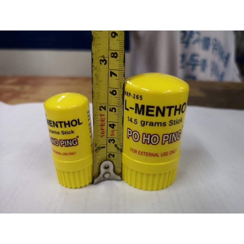 Original Po Ho Ping Menthol Inhaler (big size) 14.5g | Lazada PH