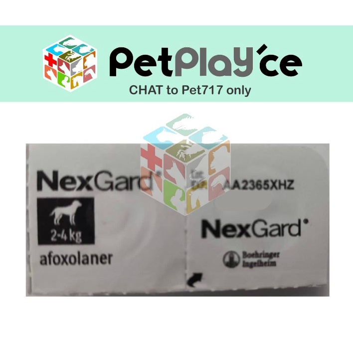 Nexgard Anti Tick & Flea with Sticker for DOGS Chewable | Lazada PH