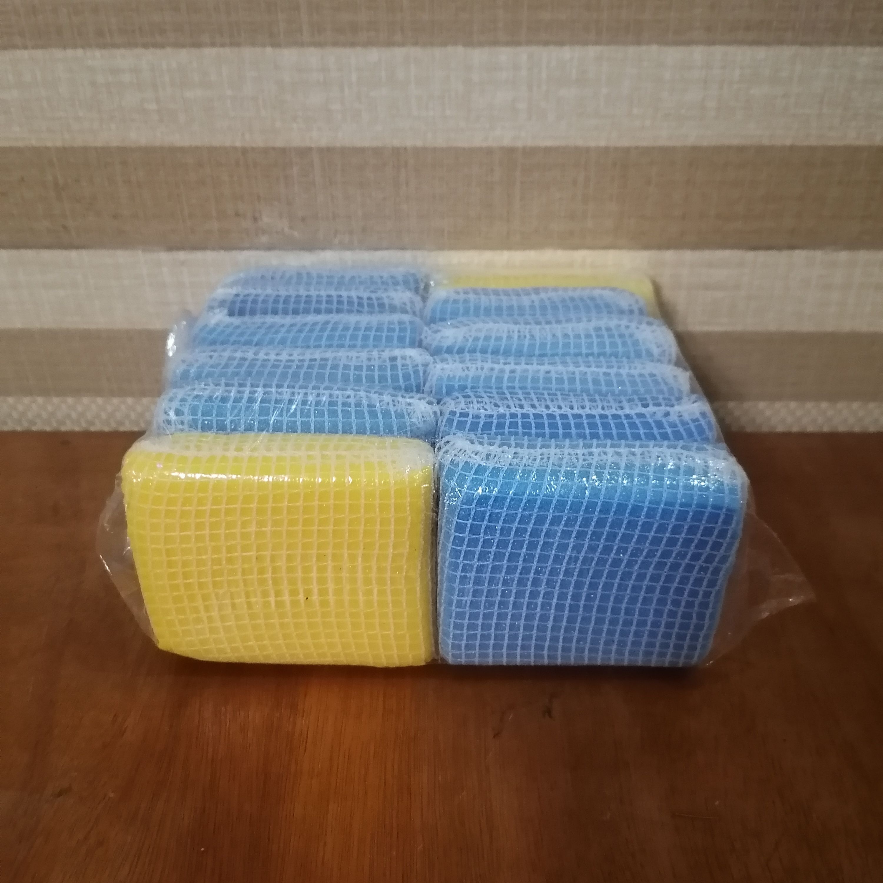 Foam Brite / Dishwashing Sponge with Net (12pc) | Lazada PH