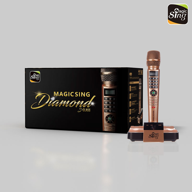 Magic Sing Diamond S-Class | WiFi Series | 2 Wireless Microphones ...