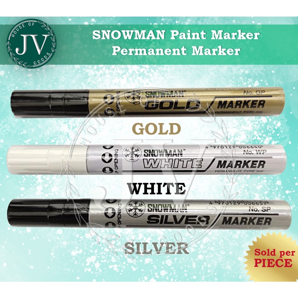 Snowman Permanent Paint Marker 1pc | Lazada PH