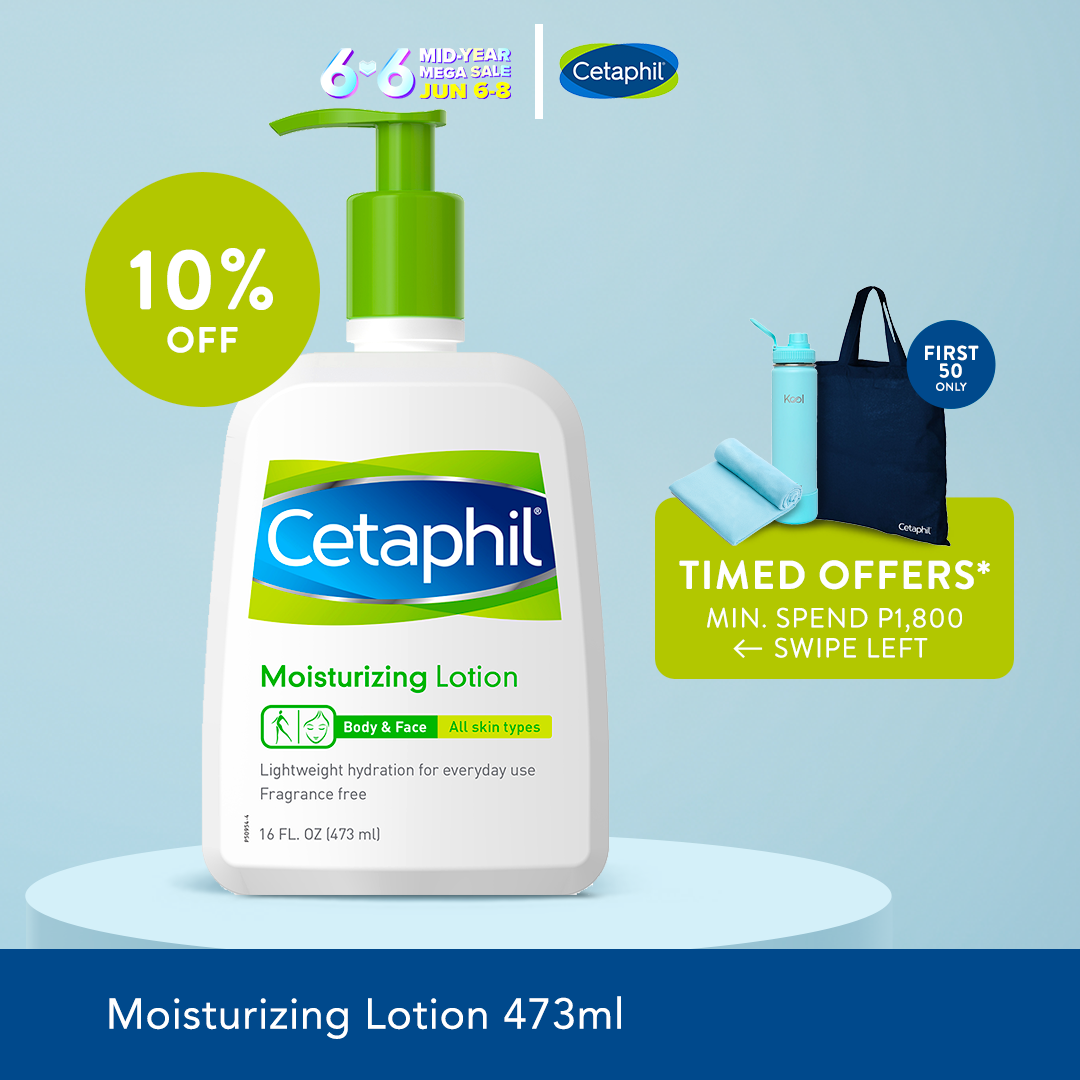 Cetaphil Moisturizing Lotion 473ml [For Dry and Sensitive Skin / Long ...