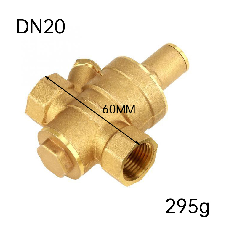 DN15 DN20 Adjustable Brass Water Pressure Reducing Valve Water Pressure ...