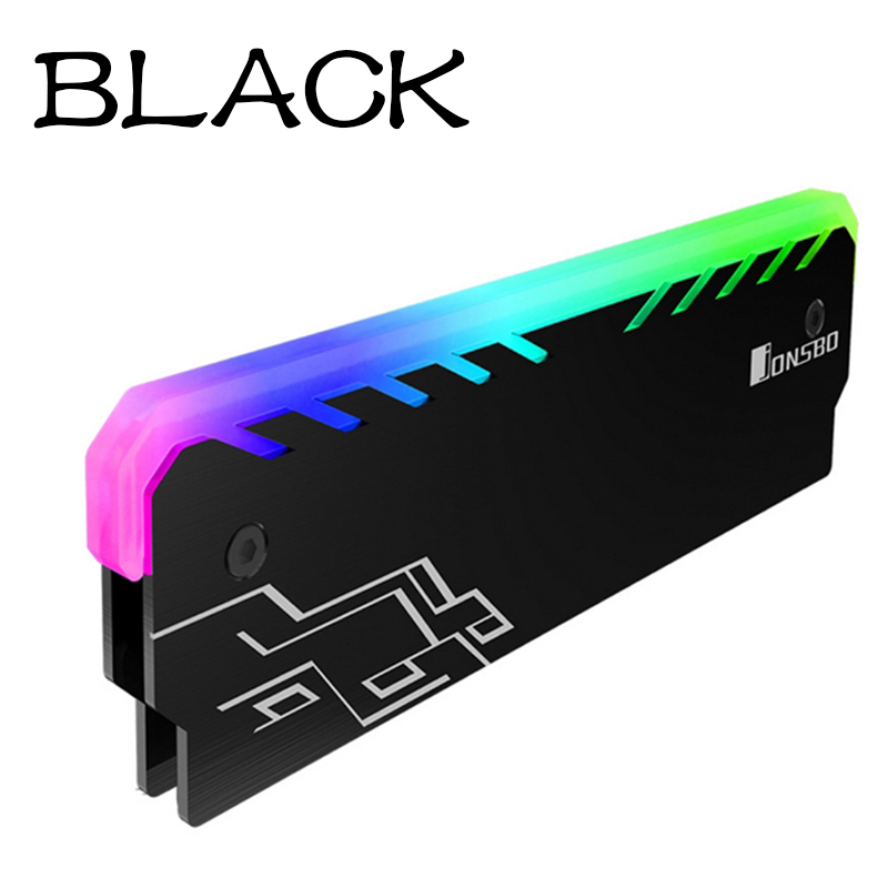 JONSBO RGB Memory Cooling Heatsink RAM Cover Shell Aluminum Heat Sink ...