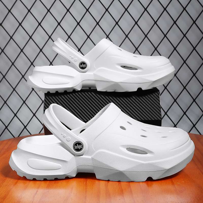 Crocs Clog solid color farlight lite ride classic sandals for men ...