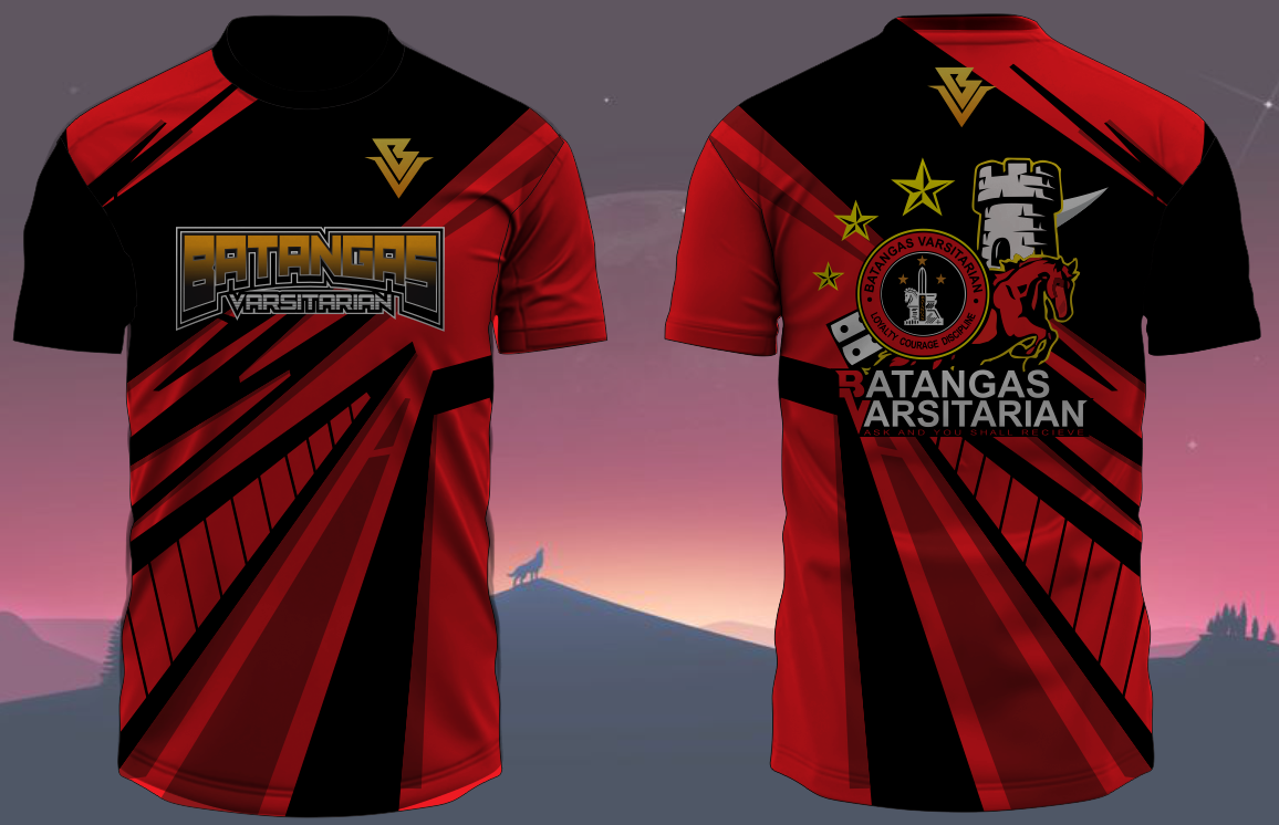 Full sublimation, Fraternity shirt, FS shirt for BATANGAS VARSITARIAN ...