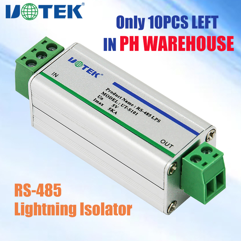 UOTEK Industrial Grade RS-485 Lightning Isolator Arrester RS485 ...