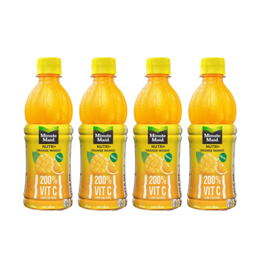 Minute Maid Nutri+ Orange Mango 330ml - Pack of 4 | Lazada PH