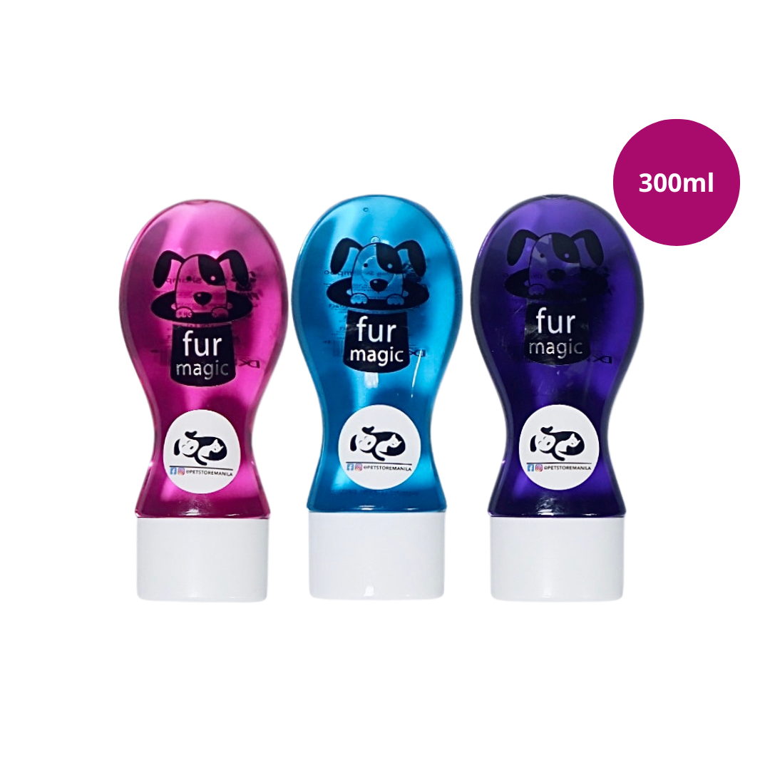 Furmagic Dog Shampoo and Soap - Blue Pink Violet -300ml 600ml 1000ml ...