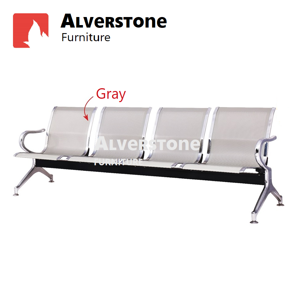 Alverstone Gang Chair 4 Seater (Steel) | Lazada PH