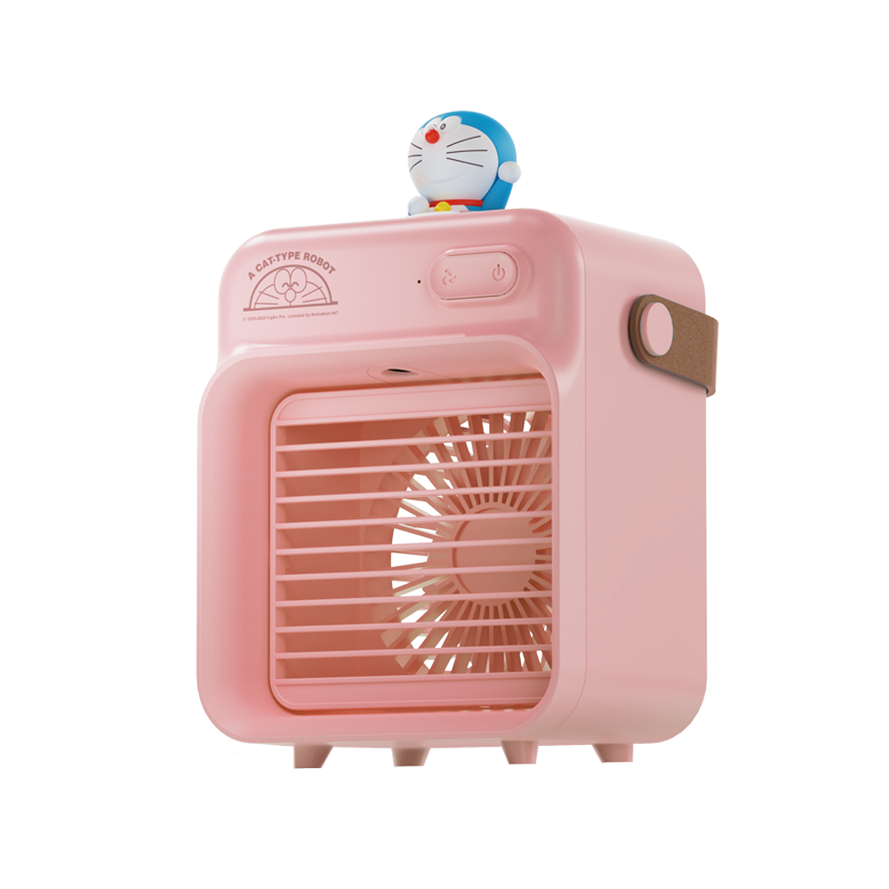 Rock Space Doraemon F20 Water Cooling Fan Rechargeable 3 Gear Portable ...