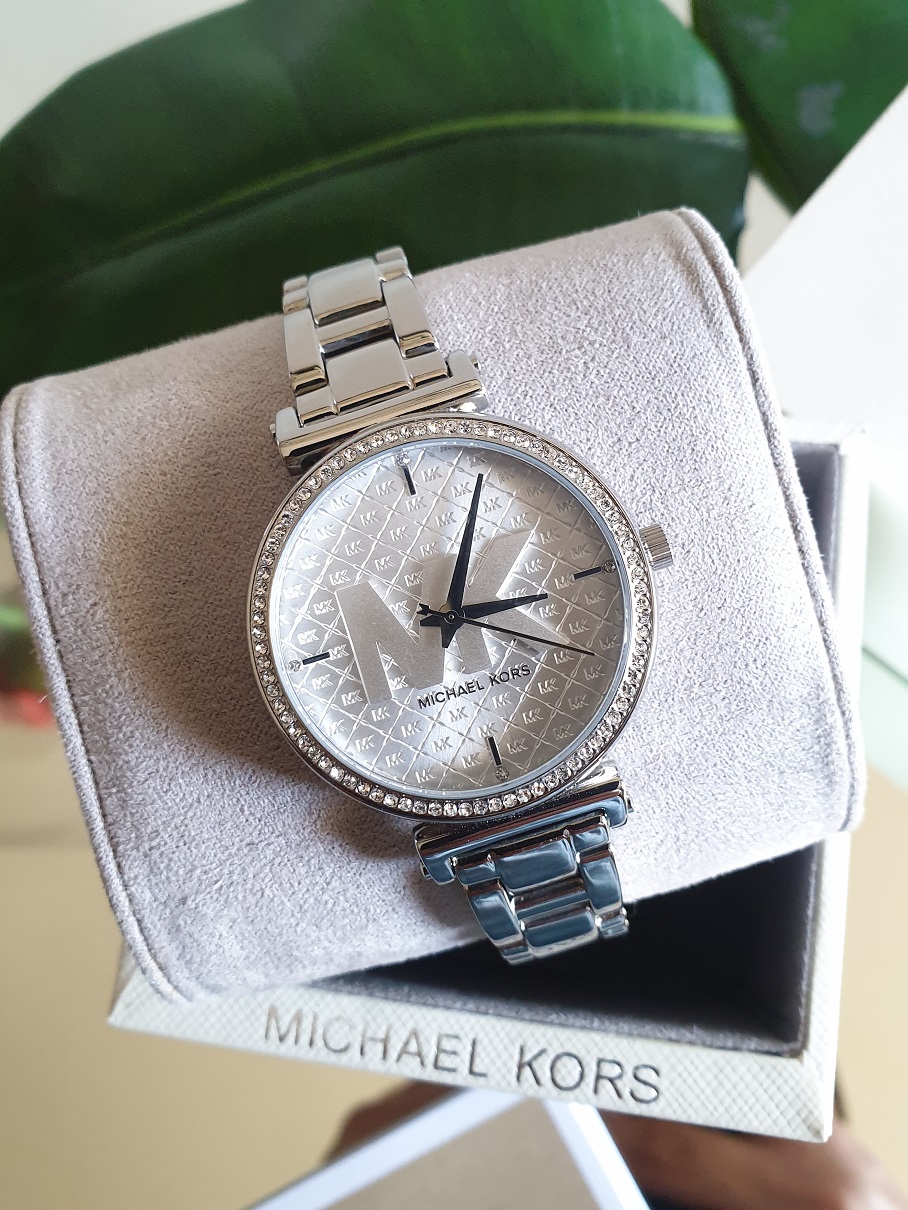 MK4334 Michael Kors with 1 year warranty for mechanism Sofie White face ...