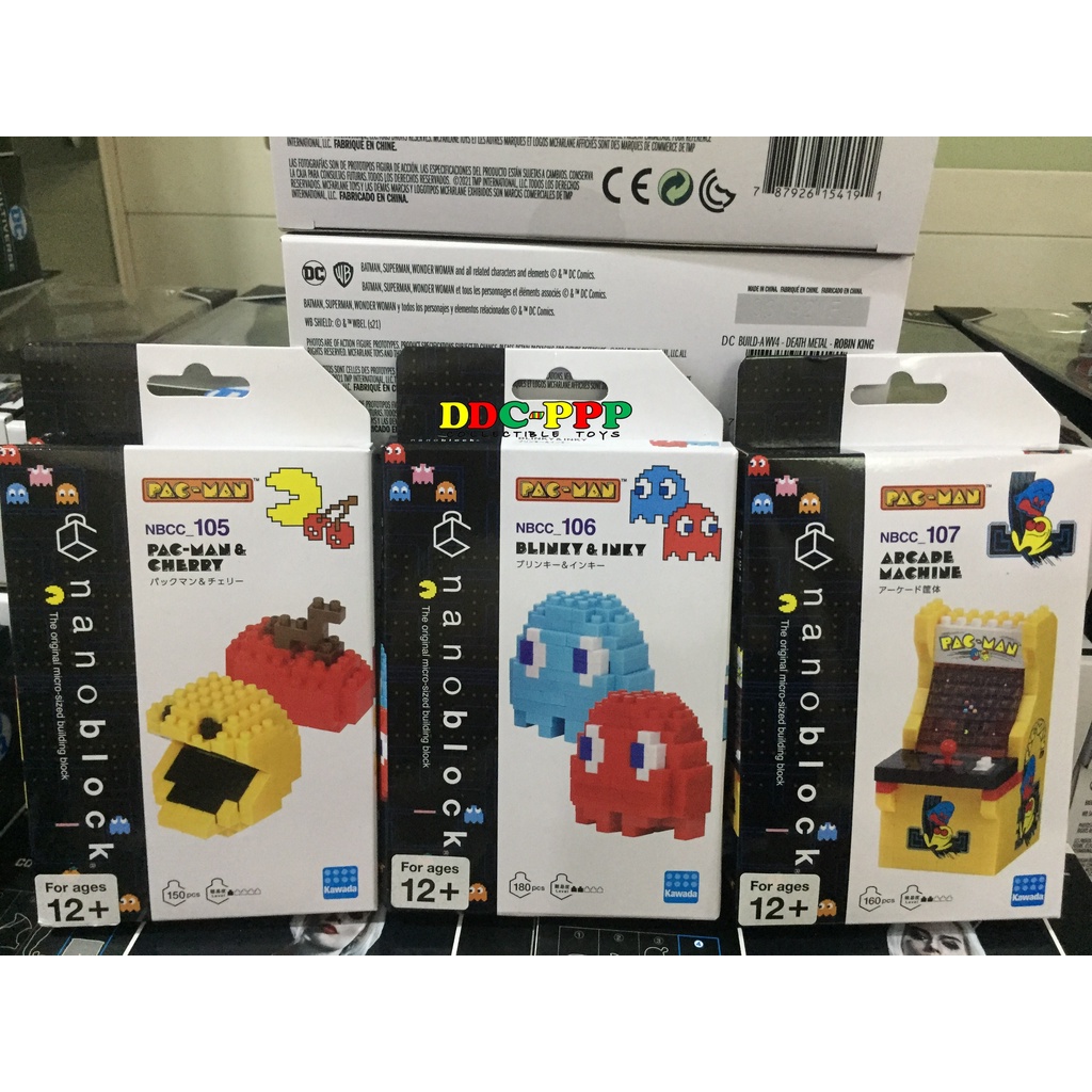 PAC-MAN SET Nanoblock Character Collection Series (SEALED) | Lazada PH