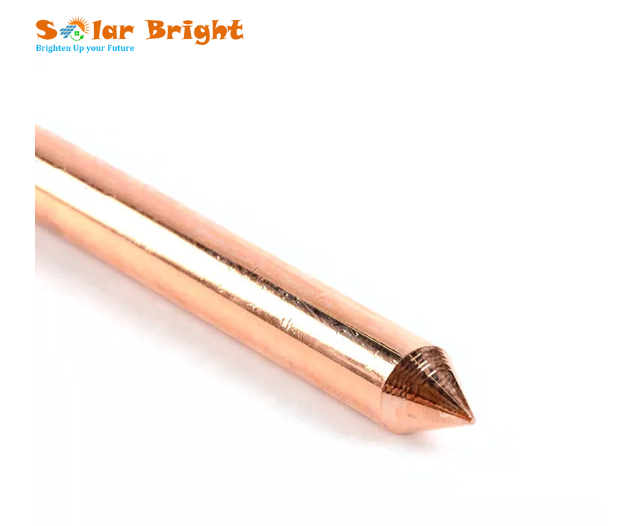 Lightning Protection System Surge Protection Copper Plated 5/8" 15mm ...