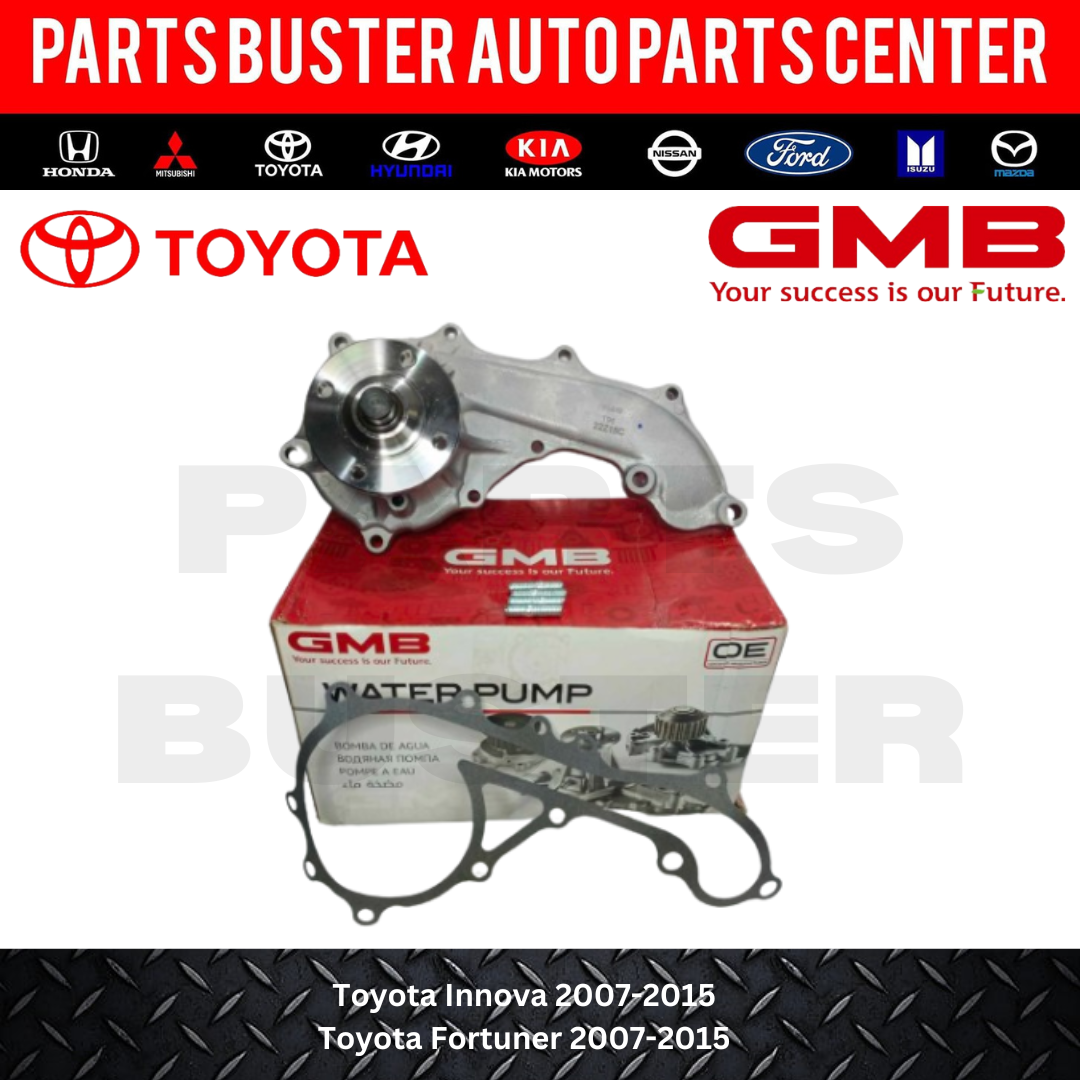 GMB Water Pump Assembly for Toyota Innova 2007-2015, Fortuner 2007-2015 (GWT-96A) | Lazada PH