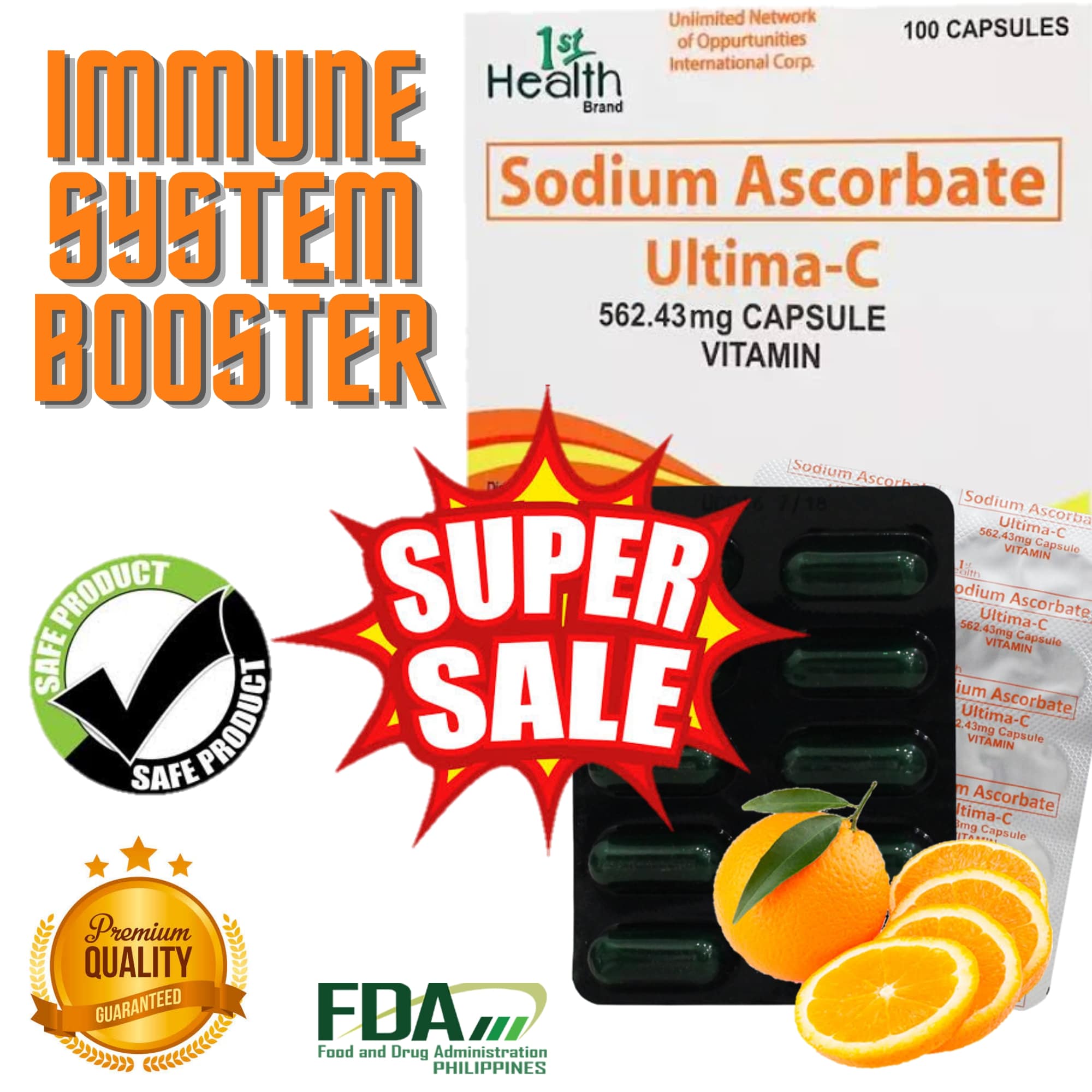 ULTIMA C CAPSULE 1 BLISTER = 10 CAPSULES VITAMINS NA PANG-PATABA ...