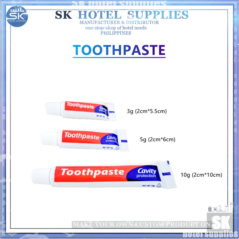 HOTEL Toothpaste Hotel Amenities | Lazada PH