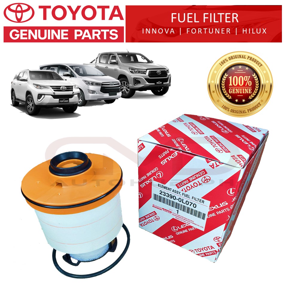 TOYOTA FUEL FILTER FOR TOYOTA INNOVA | TOYOTA FORTUNER | TOYOTA HLILUX ...