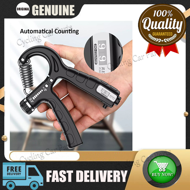Gripper R-Shape Adjustable Countable hand Grip Strength Exercise ...