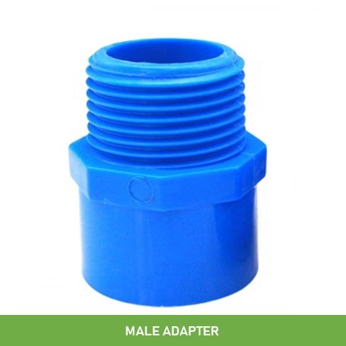 PVC Blue Water Pipe Fittings Wholesale Elbow,Tee,Plug,Male Female ...
