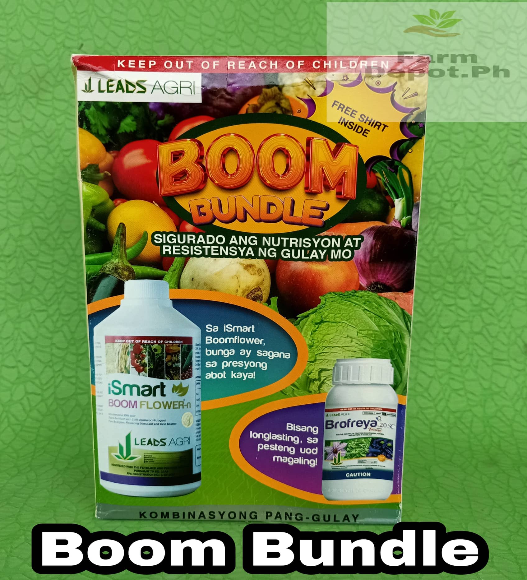 Boom Bundle Smart Boom Flower 1 Liter and Brofreya 100mL with FREE ...