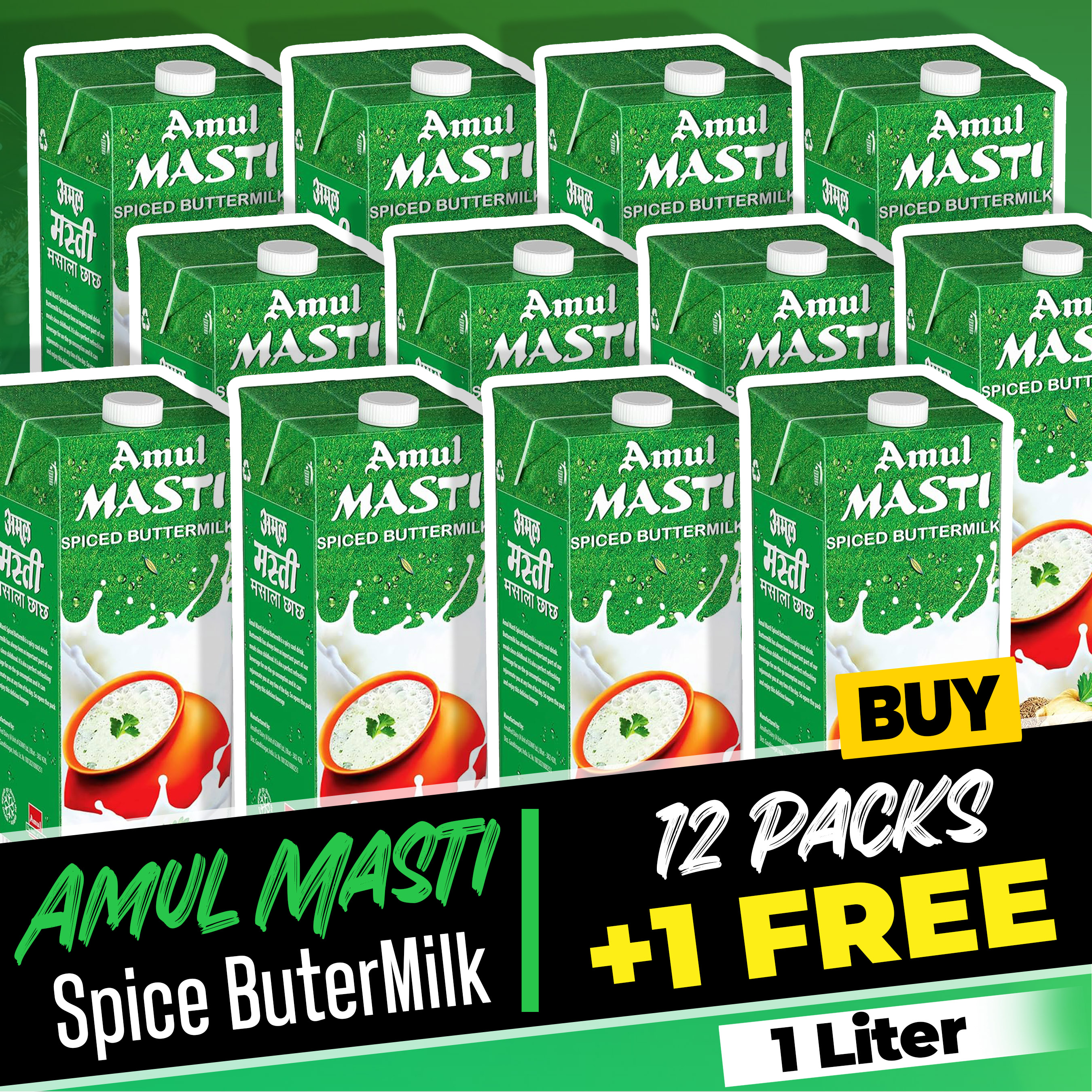 Amul Masti Buttermilk 3X200ML