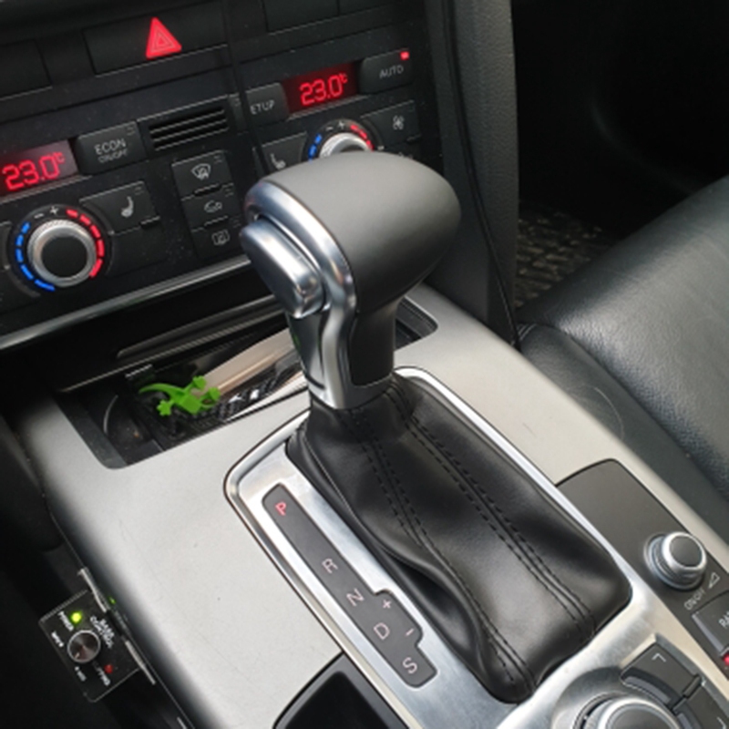 Auto Automatic Shift Knob Gear Shift Knob Shifter Head PU Leather For ...