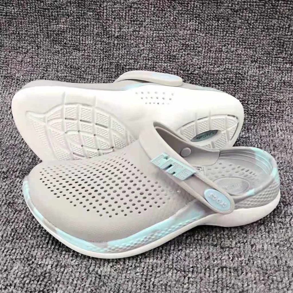 【COD】 crocs literide2022 new sports sandals slippers men's and women's ...