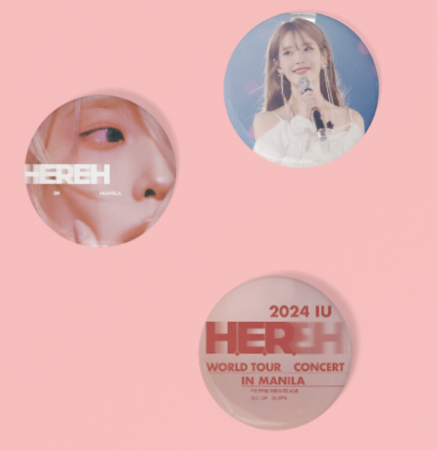 IU Button Pin Can Badge Fanmade Lee Jieun HER Concert Freebie HEREH The ...