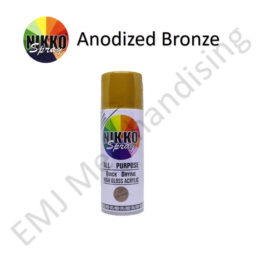 Nikko Anodized Bronze Gloss Antique Spray Paint | Lazada PH