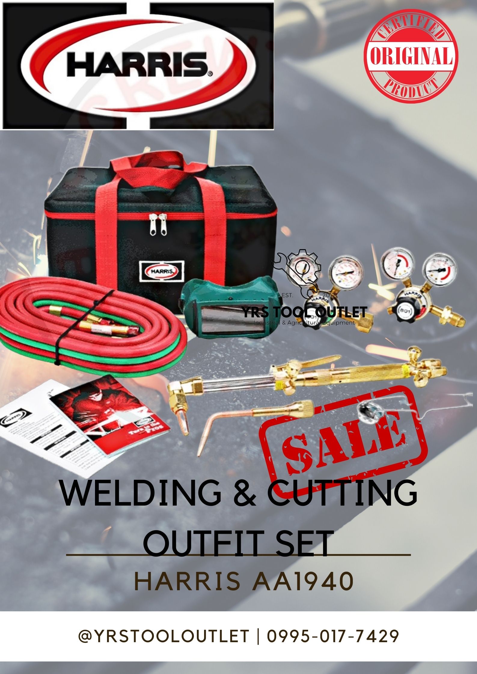 Harris AA-1940 Cutting and Welding Outfit Set | Lazada PH