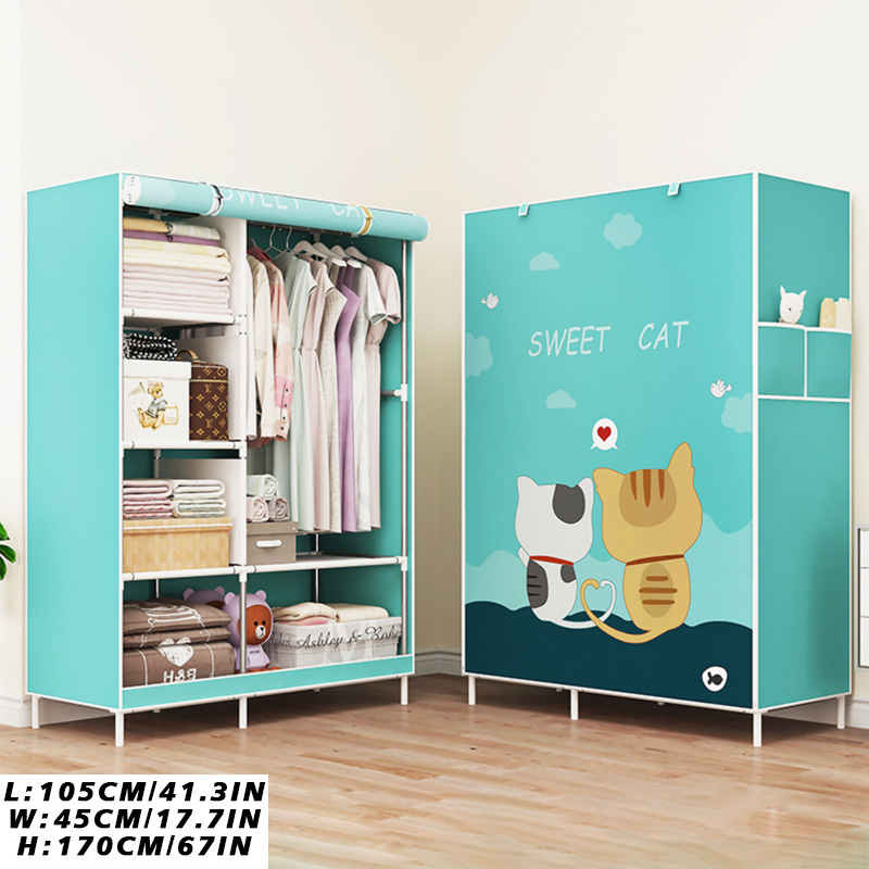 Big Size Clothes Storage Wardrobe Multifunction Clothes Storage Rack ...