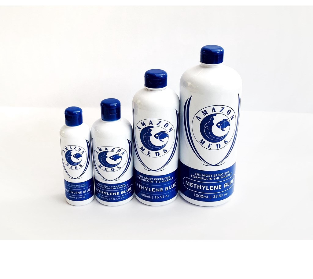 (150ml, 300ml, 500ml) Amazon Meds Methylene Blue Aquarium Accessories ...
