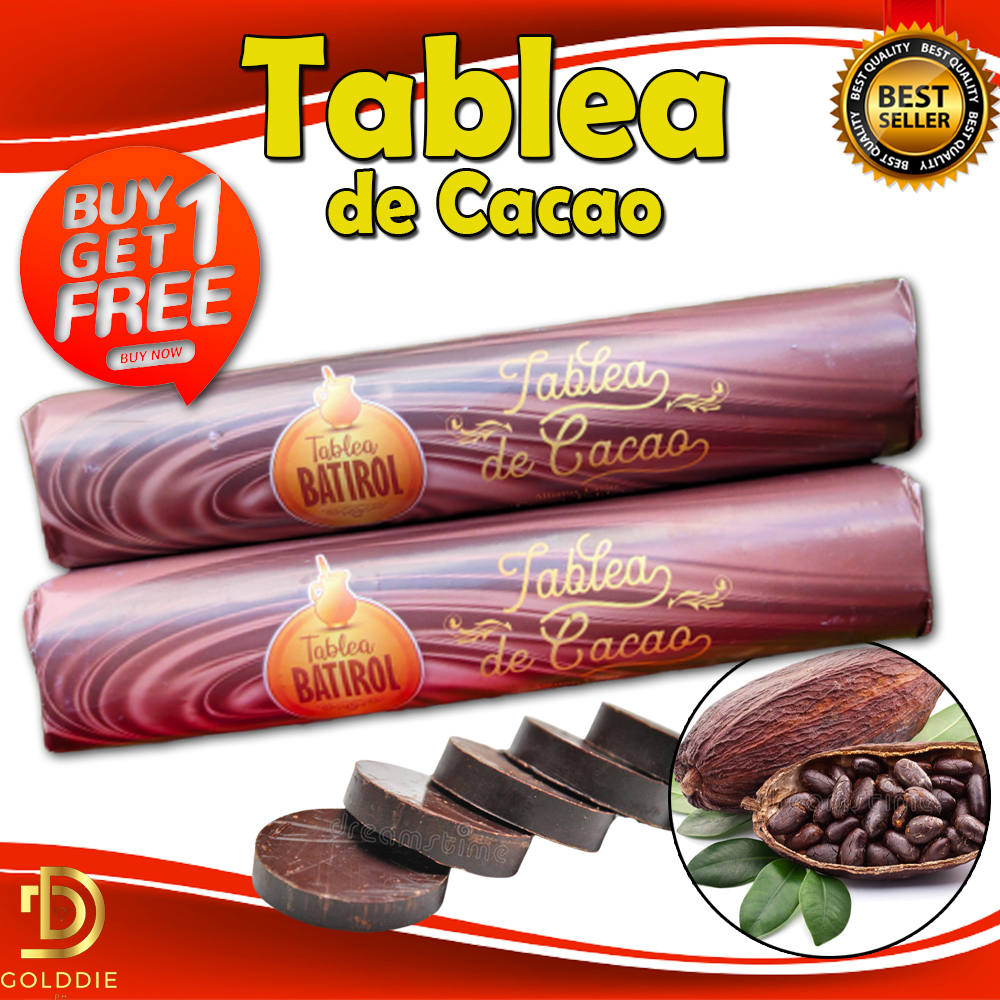 ( BUY 1 TAKE 1 ) ALFONSO CACAO ,TABLEA DE CACAO PURE BATIROL 200G ...